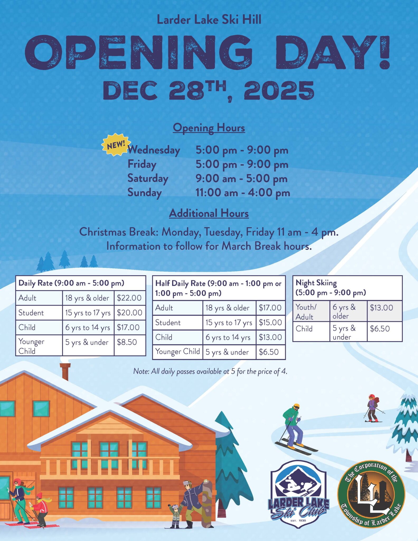 Larder Lake Ski Hill Opening Day - The Township of Larder Lake, Ontario