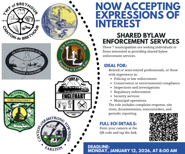 Now accepting Expressions Of Interest - Shared bylaw enforcement ...